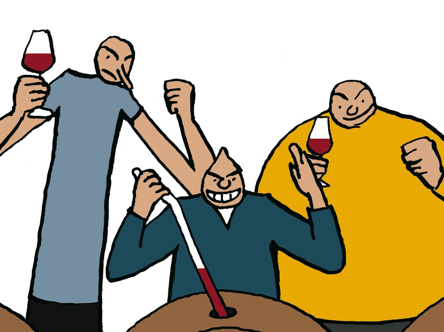 Mimi, Fifi et Glouglou, la BD pour rire autour du vin - Trois Fois Vin