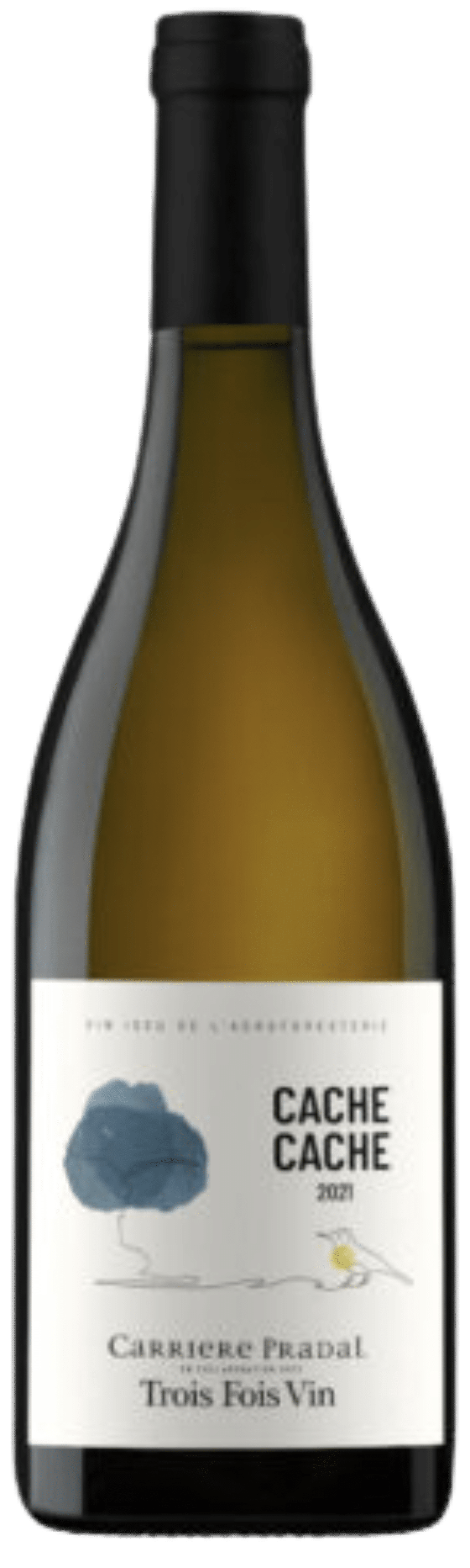 Domaine Carrière-Pradal VIN DE FRANCE 2021 Cache-Cache - Trois Fois Vin