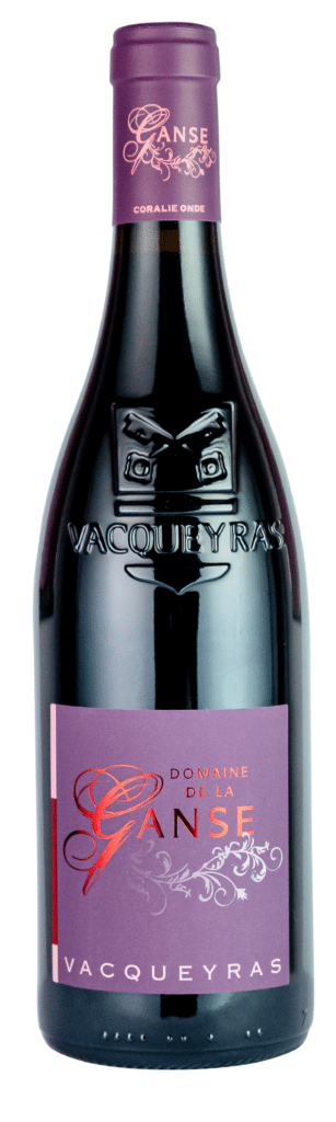 Domaine de la Ganse VACQUEYRAS 2021 (Rouge) - Trois Fois Vin